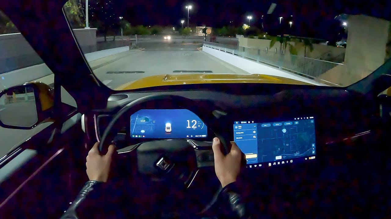 2023 Rivian R1T - POV Night Drive (Binaural Audio) - YouTube
