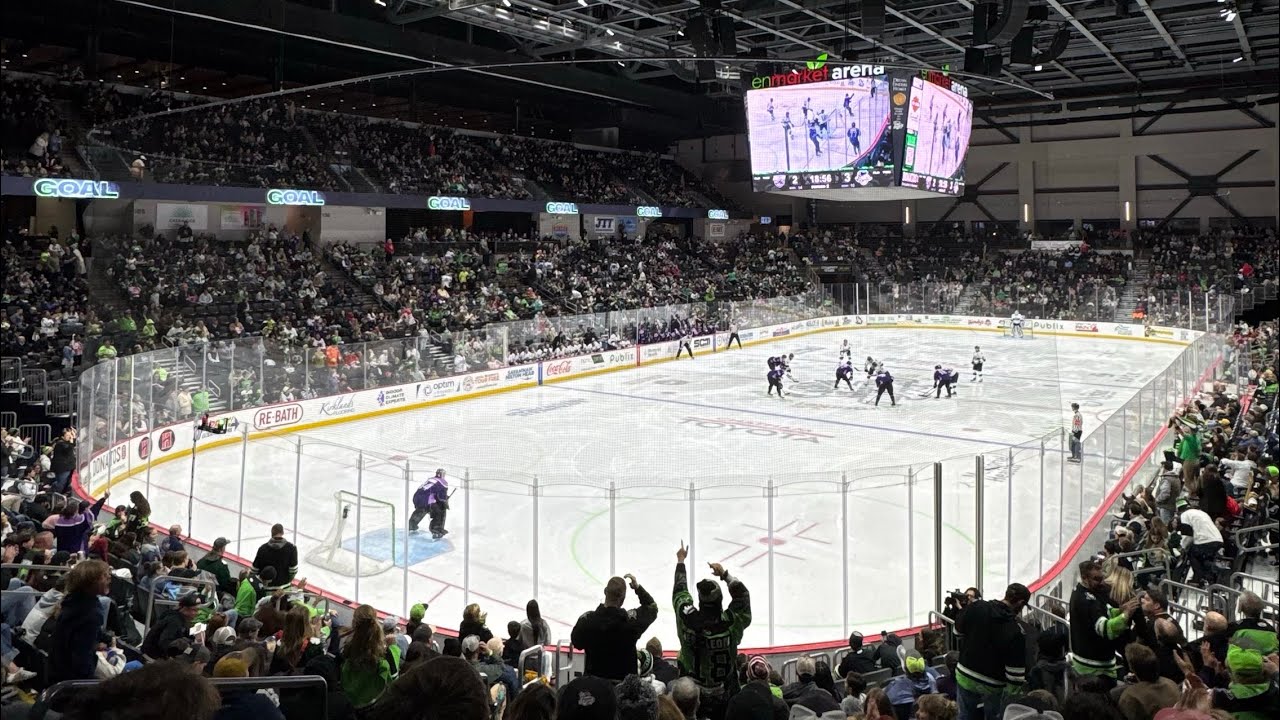 Enmarket Arena - Savannah Ghost Pirates arena (ECHL) - YouTube