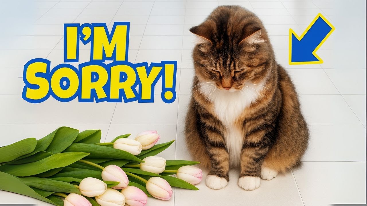 How Your Cat Secretly Apologizes - 6 Adorable Signs You Missed - YouTube