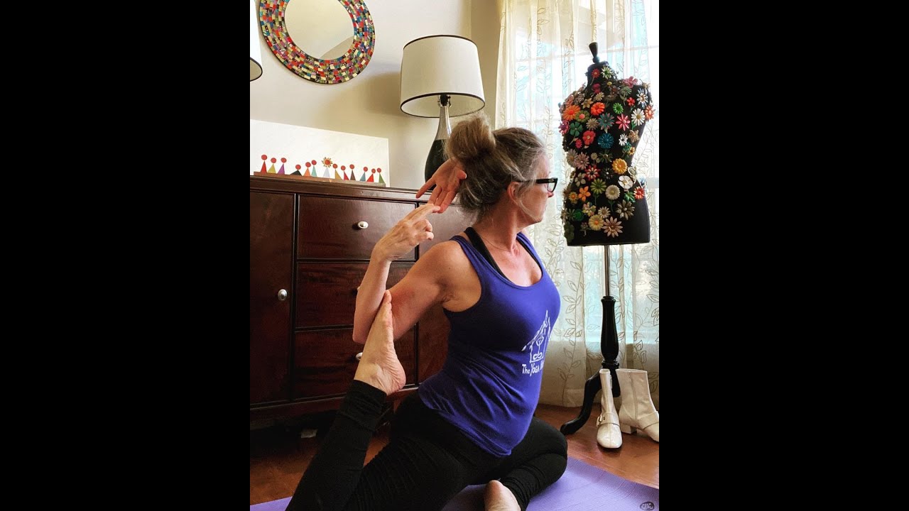 Yoga for lower back with Diana - YouTube