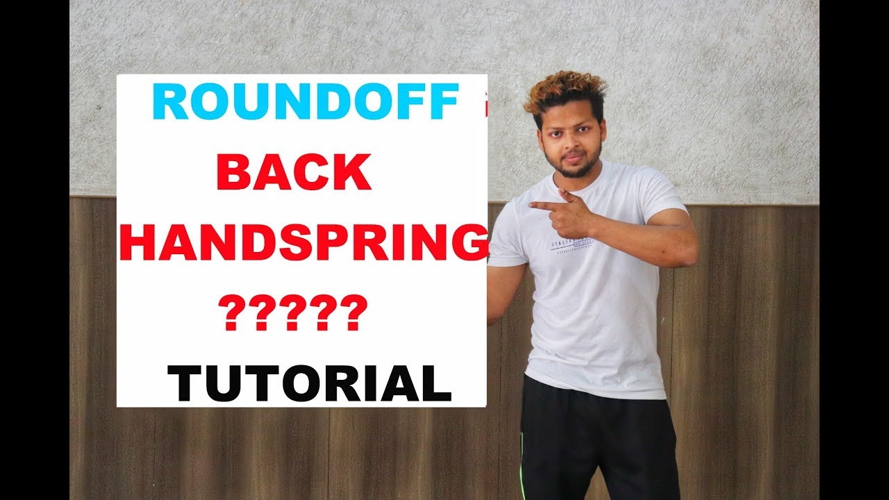 ROUND OFF BACKHANDSPRING TUTORIAL || HOW TO DO ROUND OFF BACKHANDSPRING ...