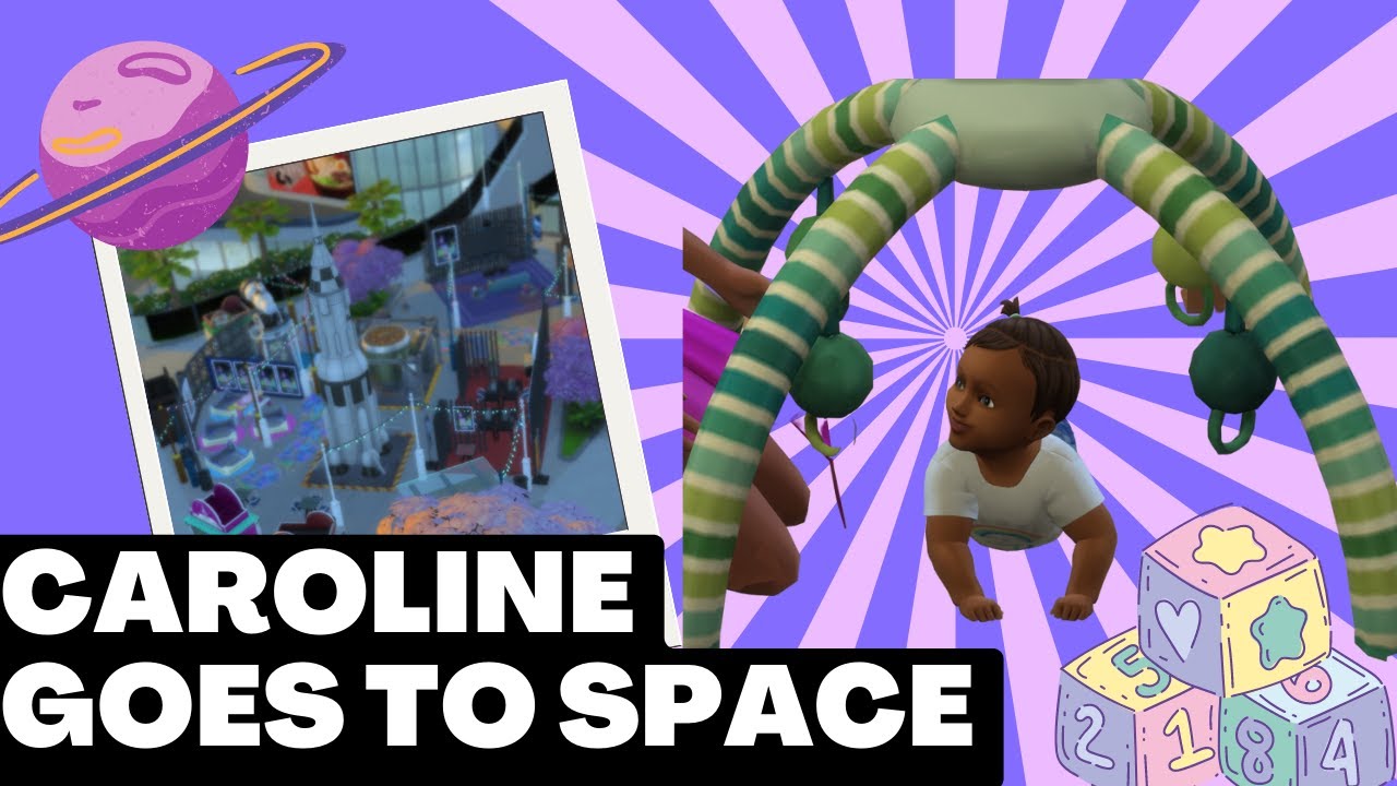 Caroline Goes to Geek Con. Also a date and lot of tummy time- Sims 4 ...