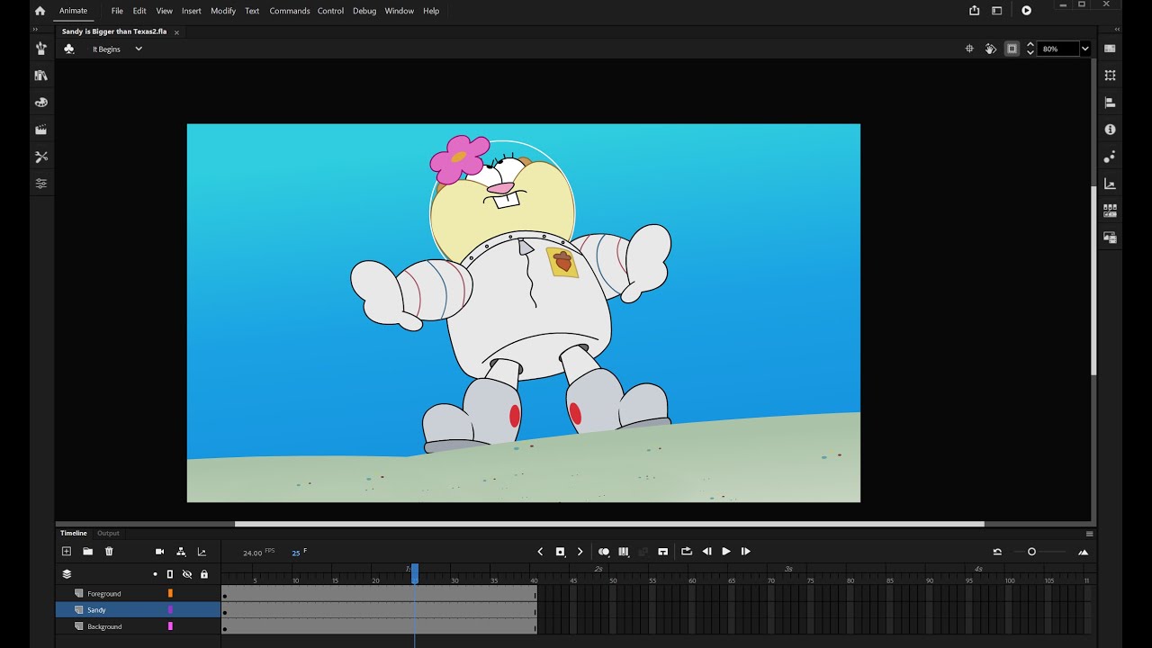 Sandy Cheeks Goes Big - YouTube