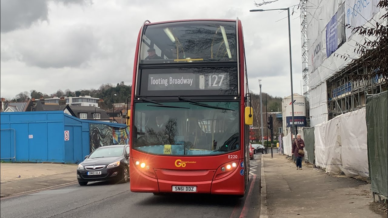 Windscreen View | Go Ahead London Route 127 - Purley Library to ...