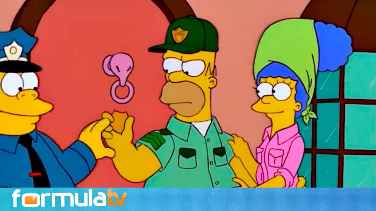 LOS SIMPSON enseñan un número de TELÉFONO español de una empresa y ...