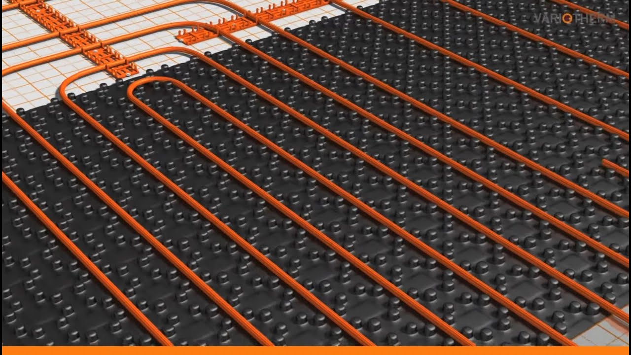 FLOOR Heating Cooling for SCREED Floor Systems - YouTube