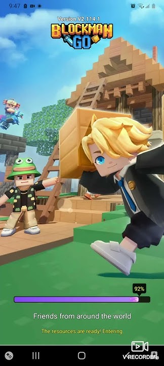 blockman go upadete they loading menu - YouTube