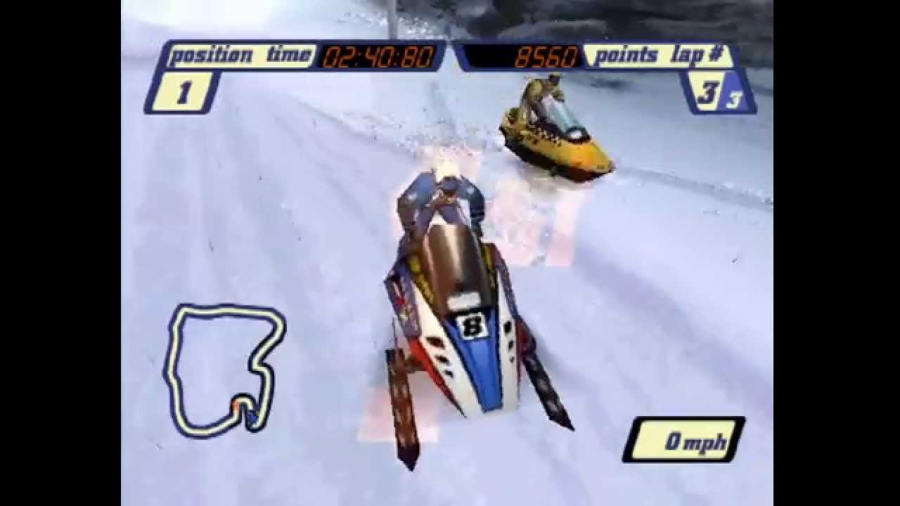Sled Storm (PS1) - 01 - Open Mountain - Stage One (Part 1) - YouTube