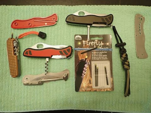 Fitting a Firefly fire starter inside a 111mm Victorinox Soldier - YouTube