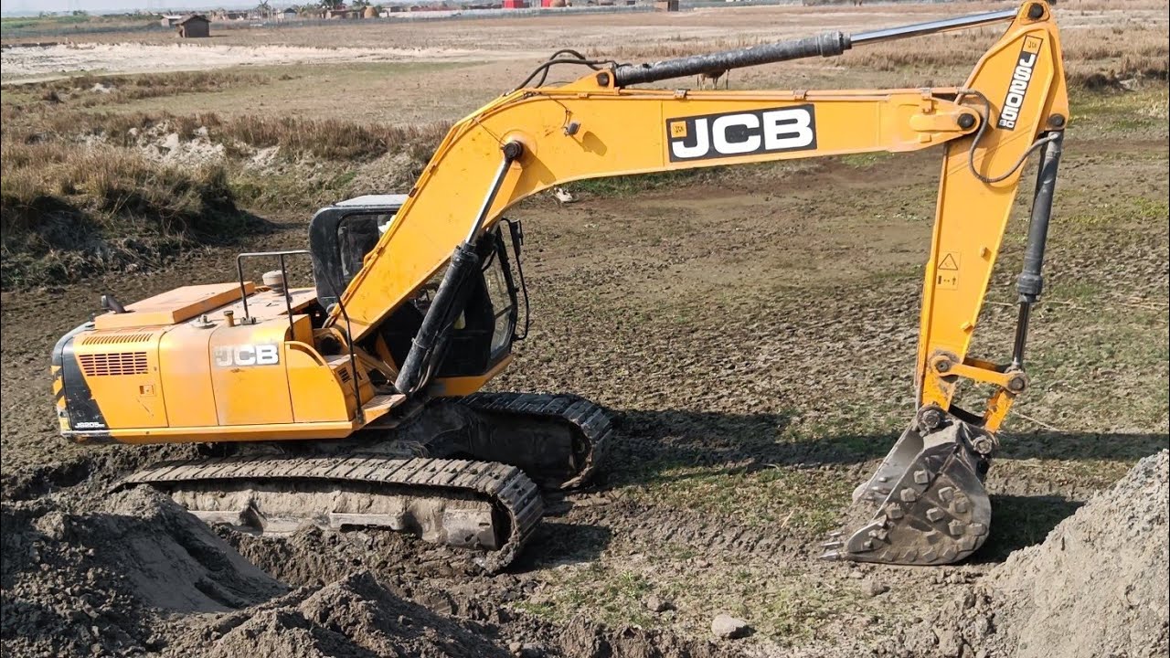 JCB Work Video/Excavator Working Video, Crain Video - YouTube