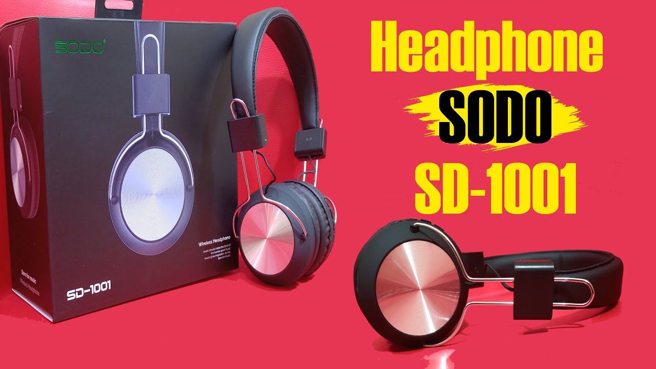 ريفيو ارخص سماعة هيدفون || Sodo SD-1001 - YouTube
