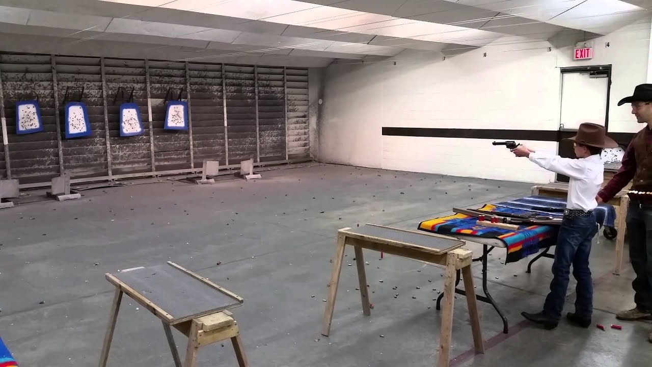 Barrie Gun Club - Bar-E Ranch - Junior Shooter - YouTube