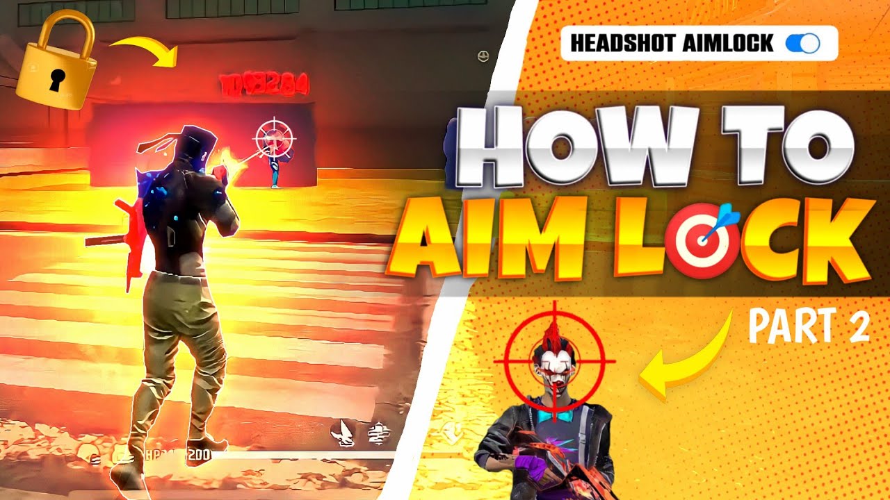 How To Lock Your Aim On Head 2 | Perfect Aim Lock Trick | Free Fire ...