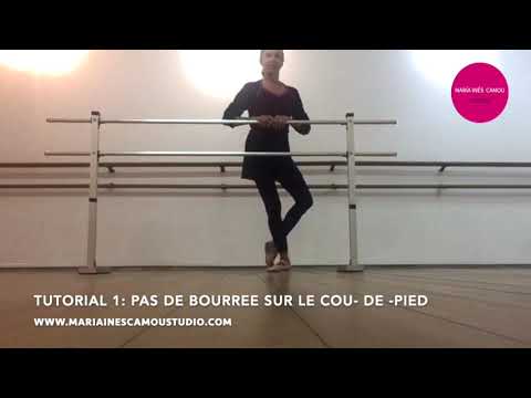 Tutorial 1: Pas de Bourree sur le cou- de -pied - YouTube