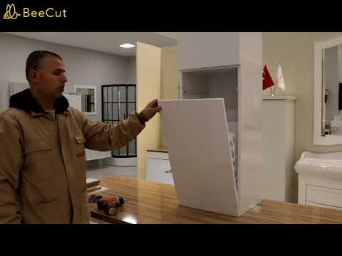 ÖZCEDEN SEPETLİ BOY DOLABI MONTAJI SEPET KAPAĞI VE SEPET MONTAJI