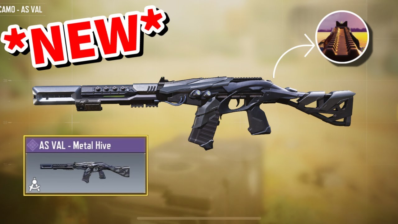 *NEW* AS VAL - METAL HIVE | CODM | - YouTube