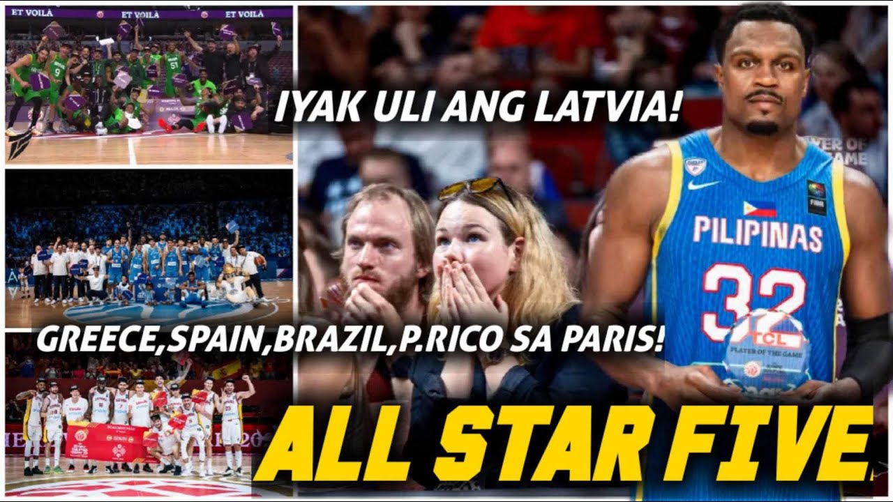 Justin Brownlee MYTHICAL FIVE sa OQT Brazil,Greece,Spain,P. Rico sa ...
