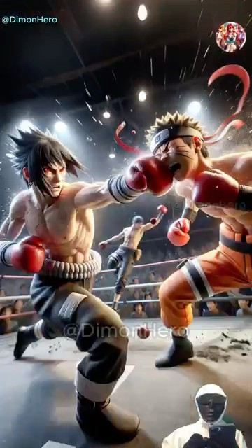 Boxing Match Revenge | Naruto vs Sasuke #shorts #naruto #trending # ...