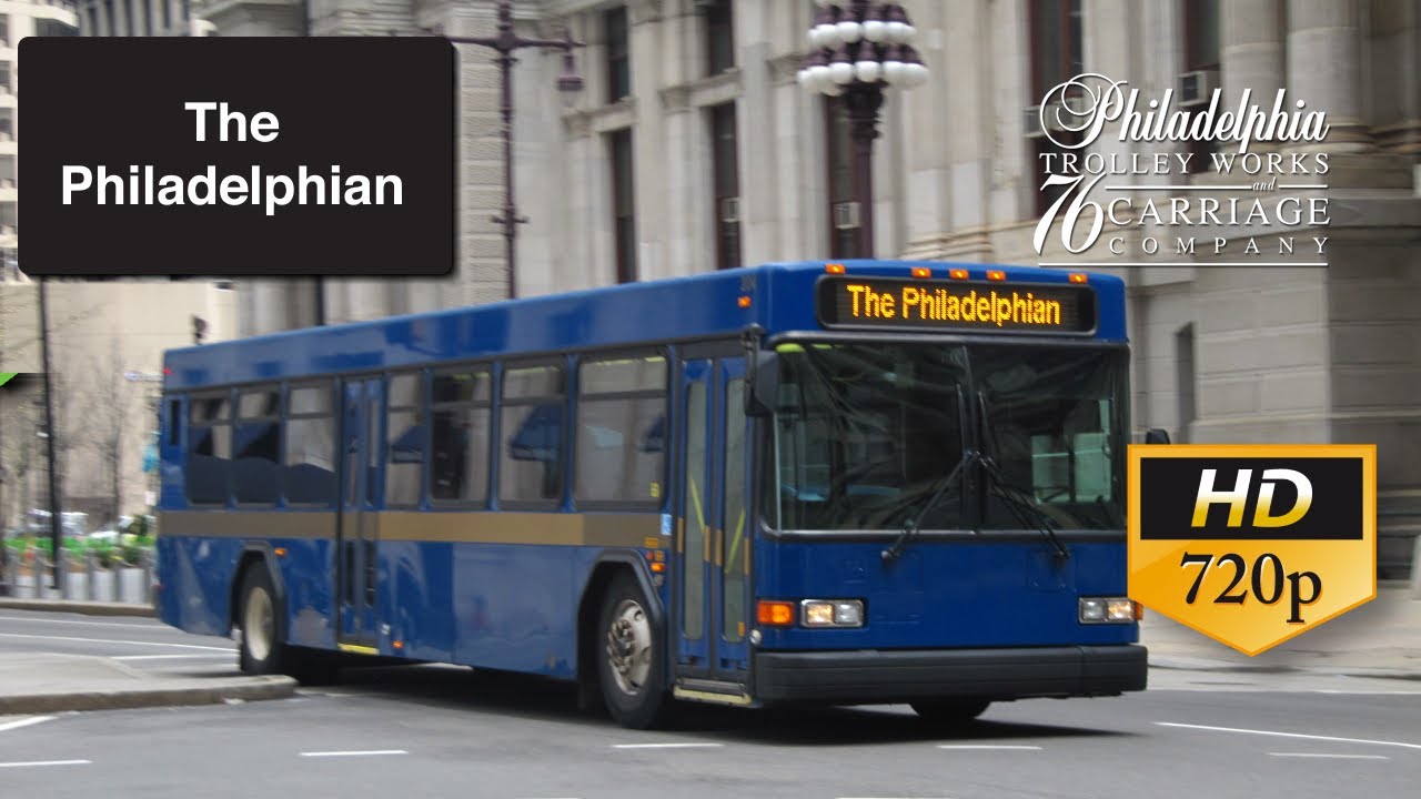 Philadelphia Trolley Works Ride: 2006 Gillig Low Floor on the ...