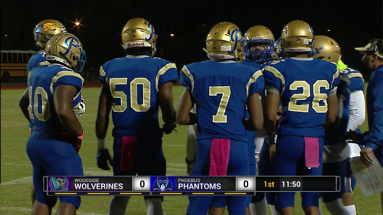 Phoebus Phantoms v Woodside Wolverines - Football - October 24, 2019 ...