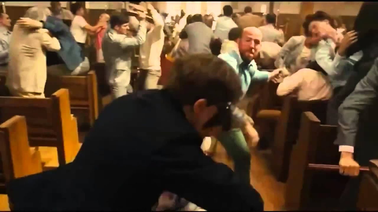 кингсман сцена в церкви Kingsman Church Massacre Scene - YouTube