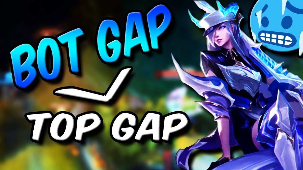 Bot Gap VS Top Gap ! Review OTP Caitlyn - YouTube