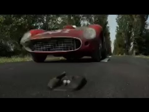 goofy ass car crash scene - YouTube
