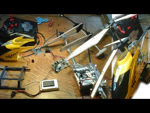 how to repair remote control helicopter | mini rc helicopter - YouTube
