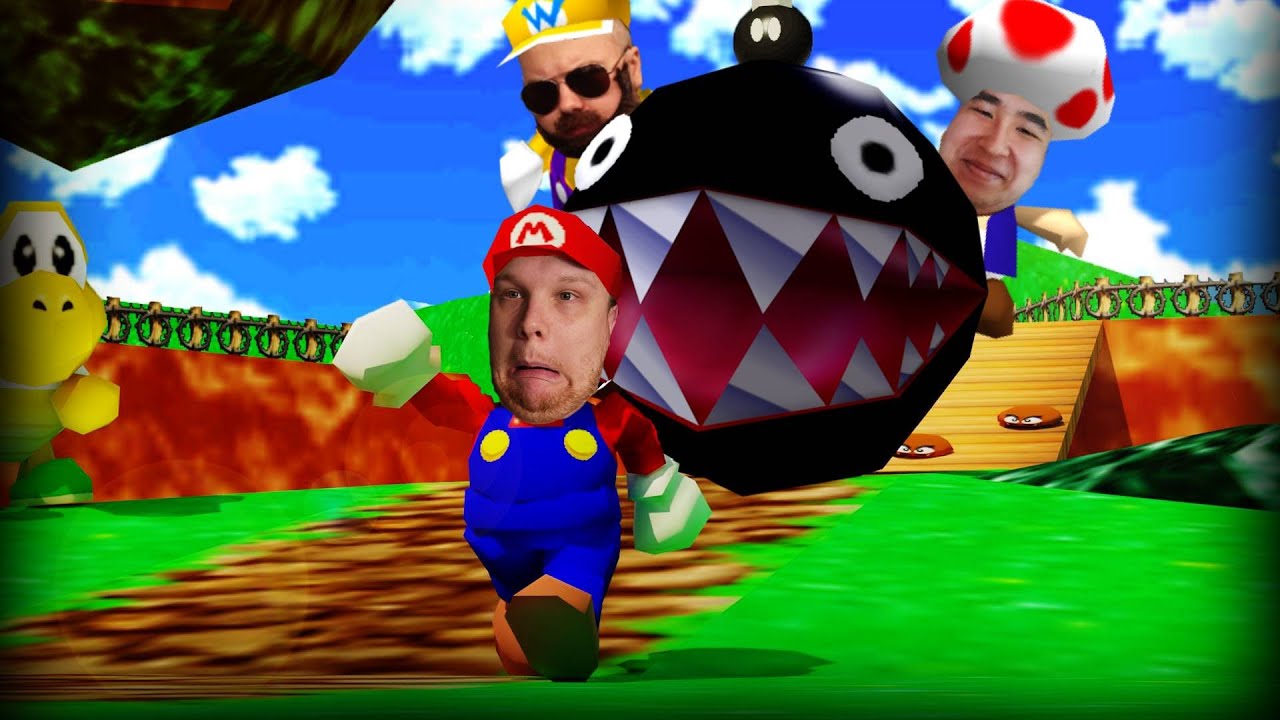 Jarls, Mij and Scuba Cause Chaos in Super Mario 64 - YouTube