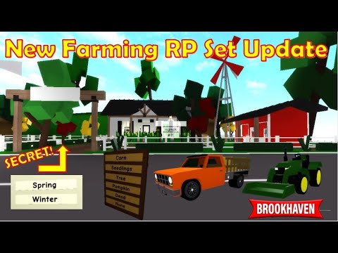 BROOKHAVEN FARMING UPDATE *New Farming Rp Set, 2 New Vehicle & spawn 3 ...