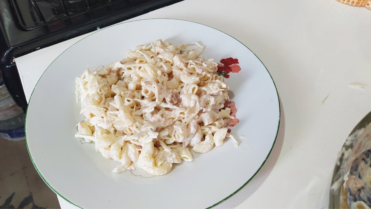 Sopa fría de codo con atún y col #Mosabors - YouTube