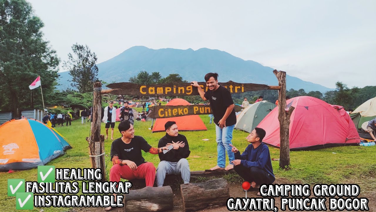 CAMPING GROUND GAYATRI, PUNCAK BOGOR ★ Butuh perjuangan lebih untuk ...