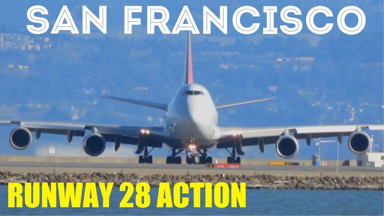 Stunning Aviation Footage of San Francisco’s Scenic Runway 28R & 28L ...