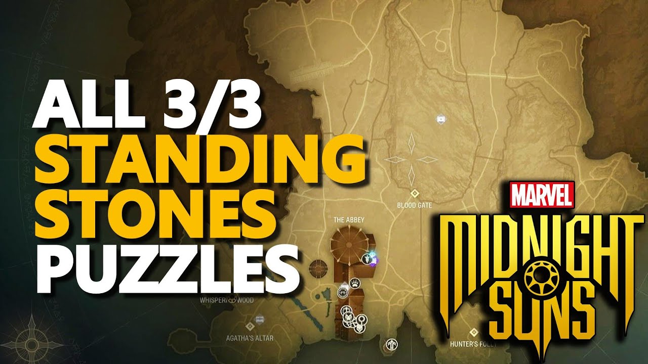 All Marvel's Midnight Suns Standing Stones Puzzles - YouTube