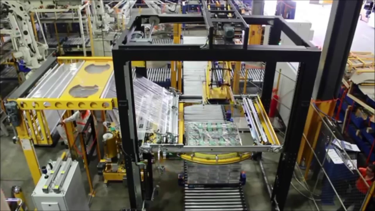 Octopus 1845 S Stretch Wrapper With Auto Roll Change and Dual Top Sheet ...