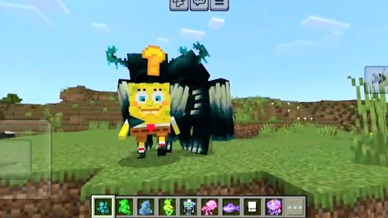 dlc Spongebob Minecraft mod addon - YouTube
