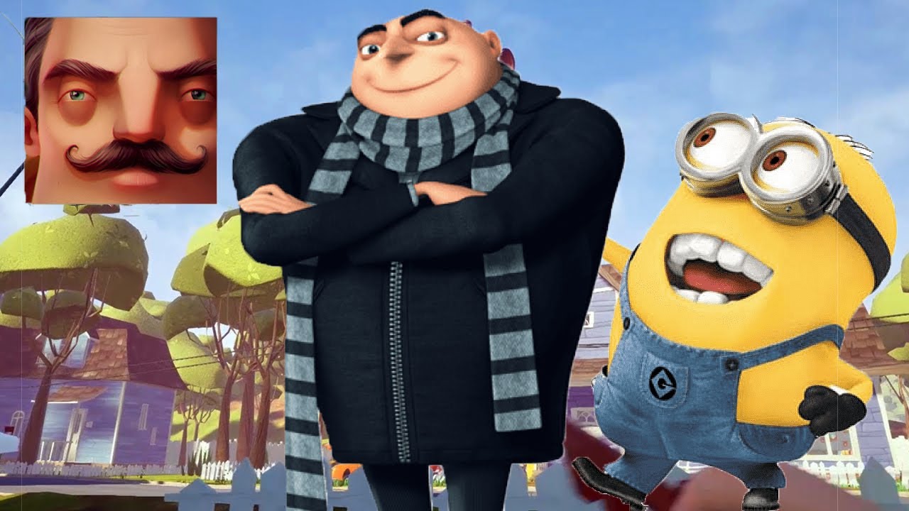 Hello Neighbor - My New Neighbor Despicable Me Big Gru Act 2 Hole ...