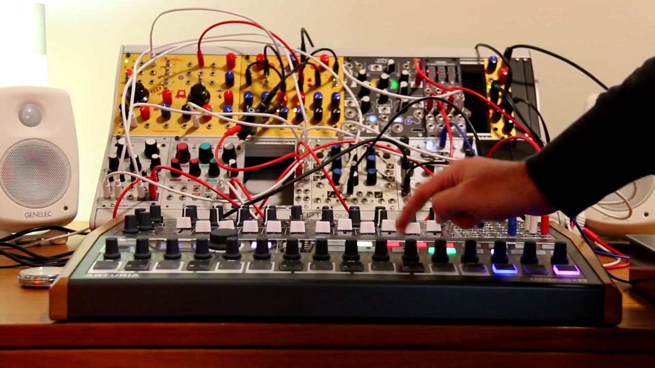 ARTURIA MINIBRUTE 2S || Modular Patching || Creating Sounds - YouTube