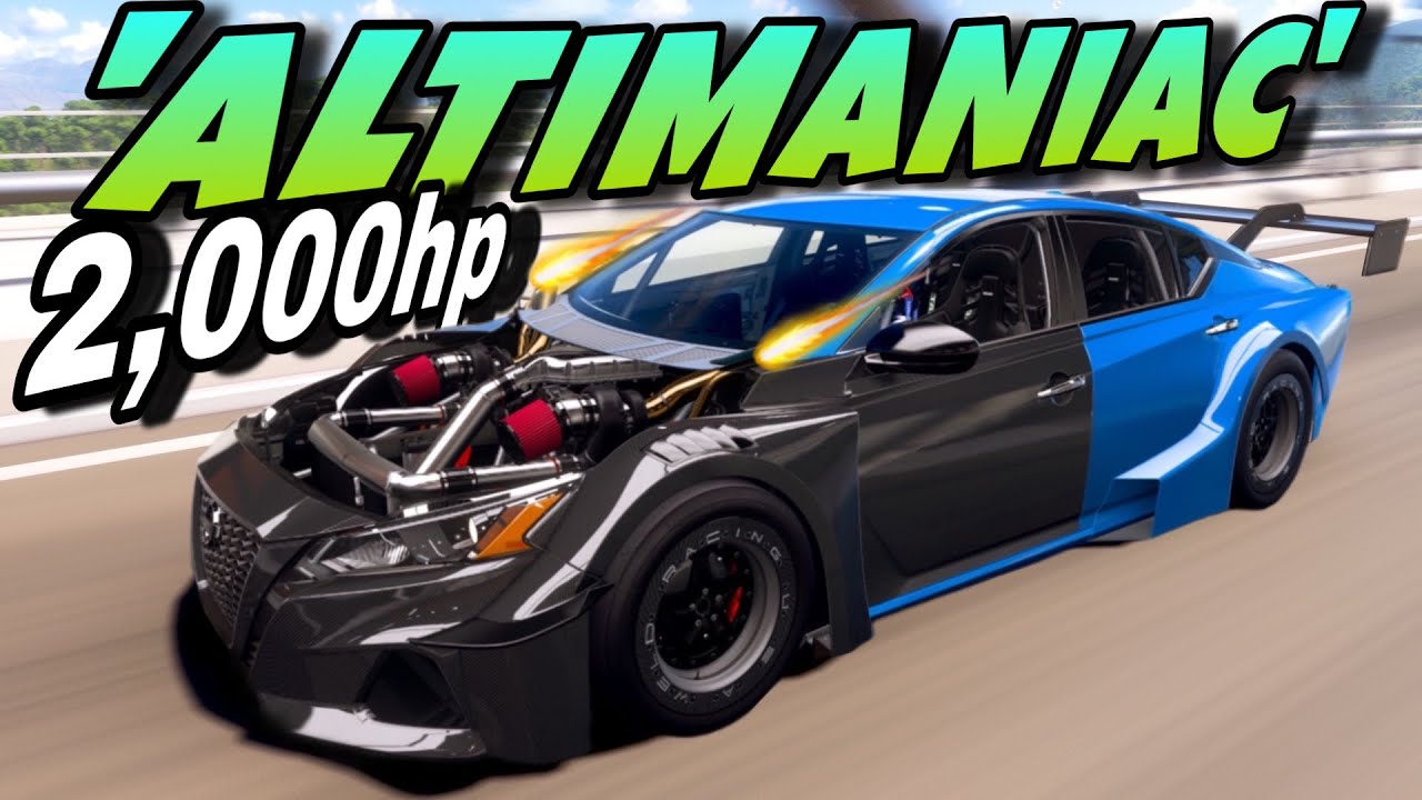FORZA HORIZON 5 - NISSAN 'ALTIMANIAC' DRAG TUNE - YouTube