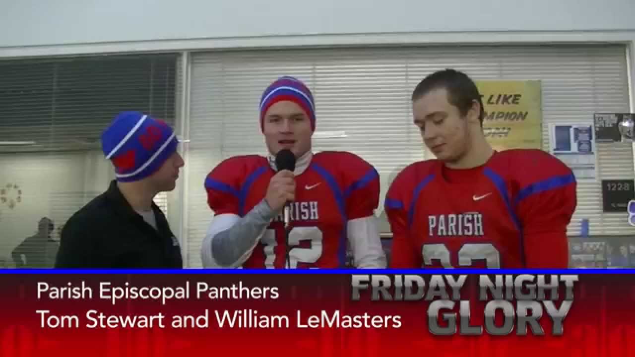 Parish Episcopal Tom Stewart and William LeMasters after Victory in 1st ...