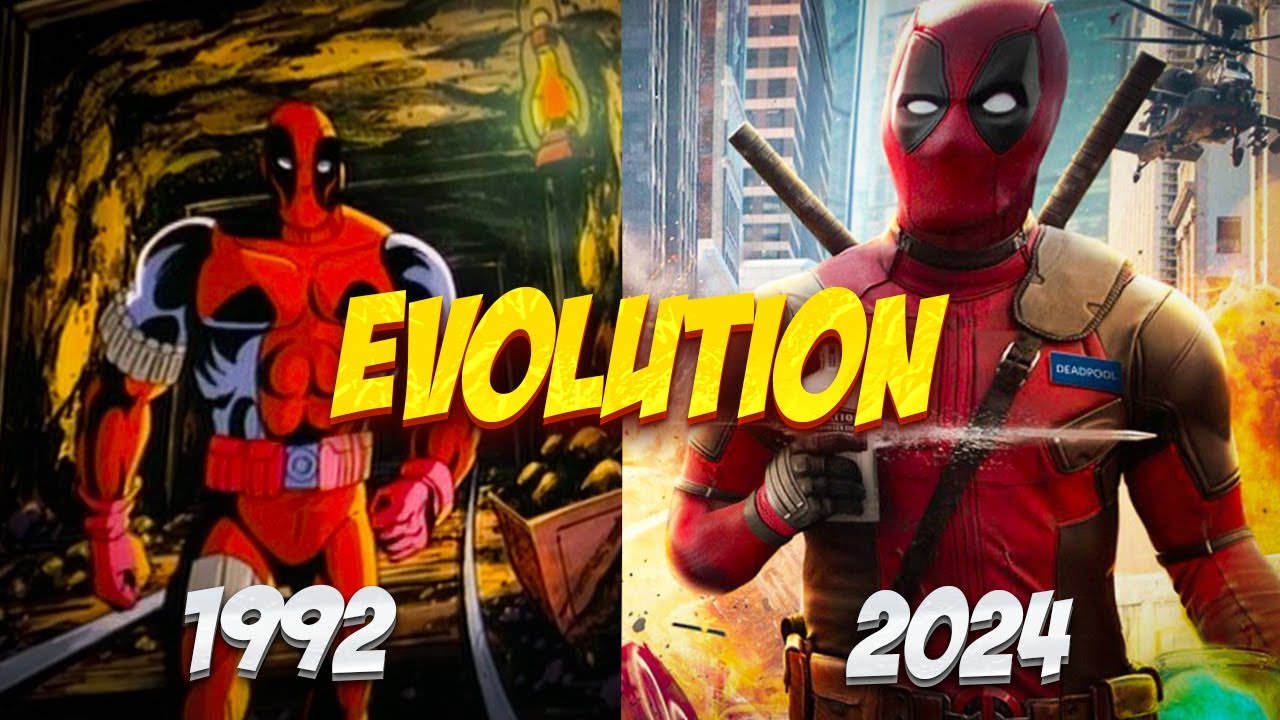 Evolution of Deadpool on screens | All appearances of Deadpool in films ...