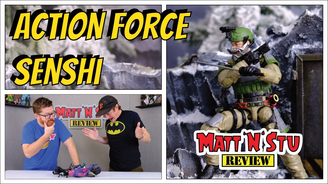 Senshi from Valaverse Action Force Action Figure Review - YouTube