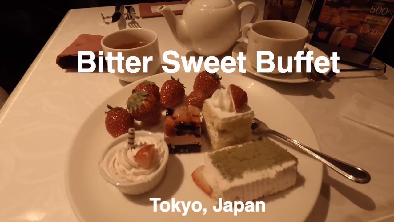 Japan Guide Bitter Sweet Buffet Tokyo Japan - Travel in Japan 新宿 - YouTube
