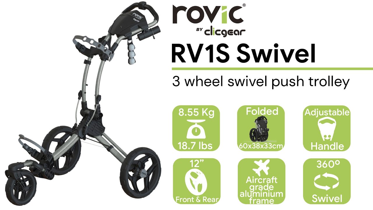 Rovic RV1C Compact Trolley - YouTube