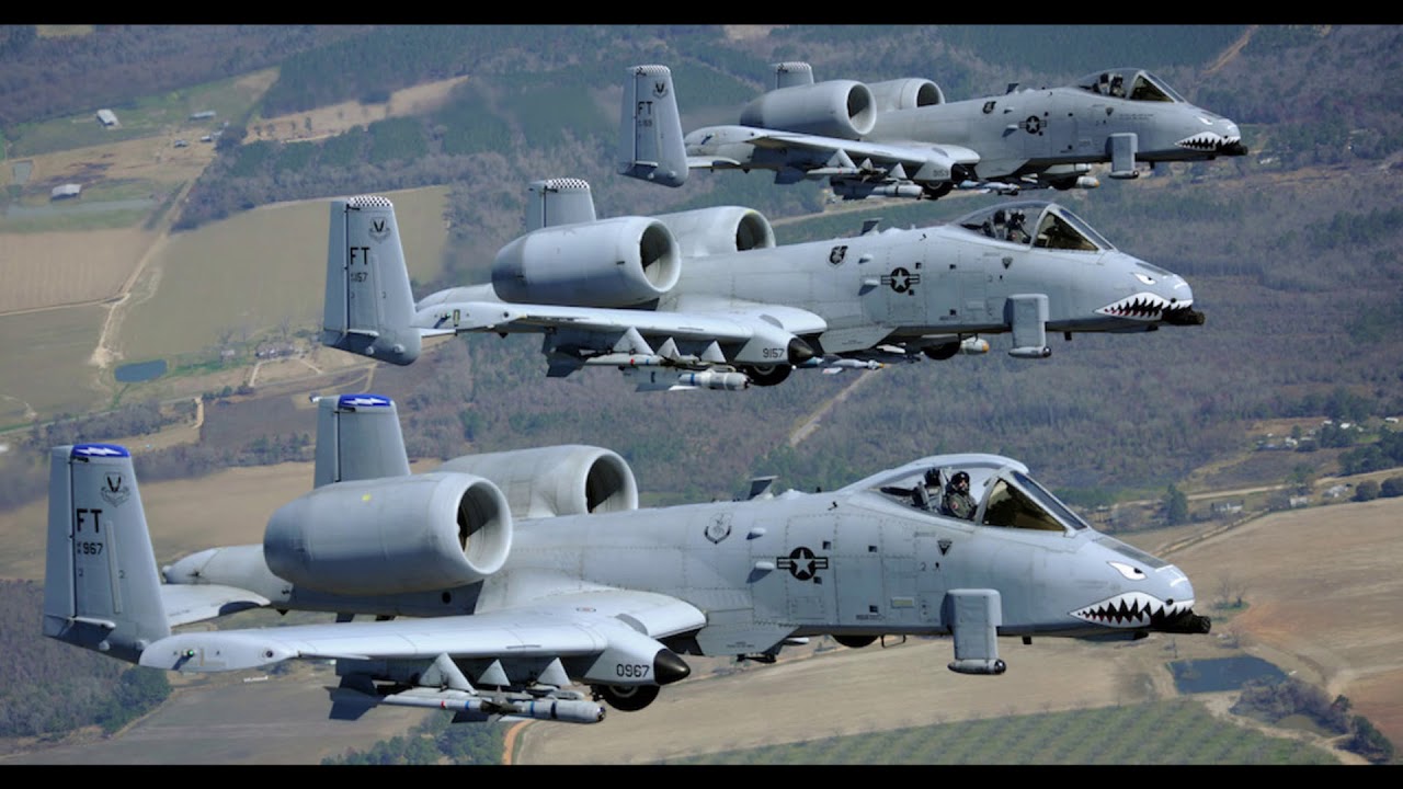 A-10 Gun sound hour long - YouTube