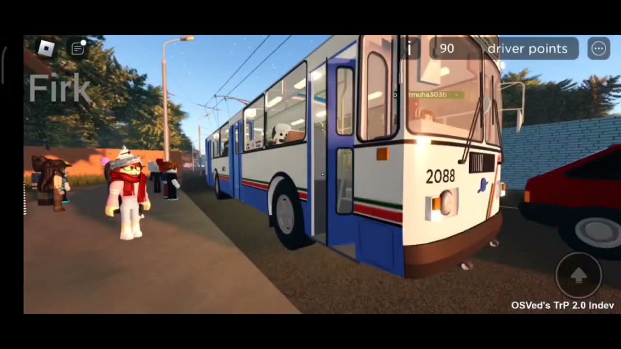 Firk | Проверяю работу водителя троллейбуса @VisHo2 в OneSkyVed TrP ...