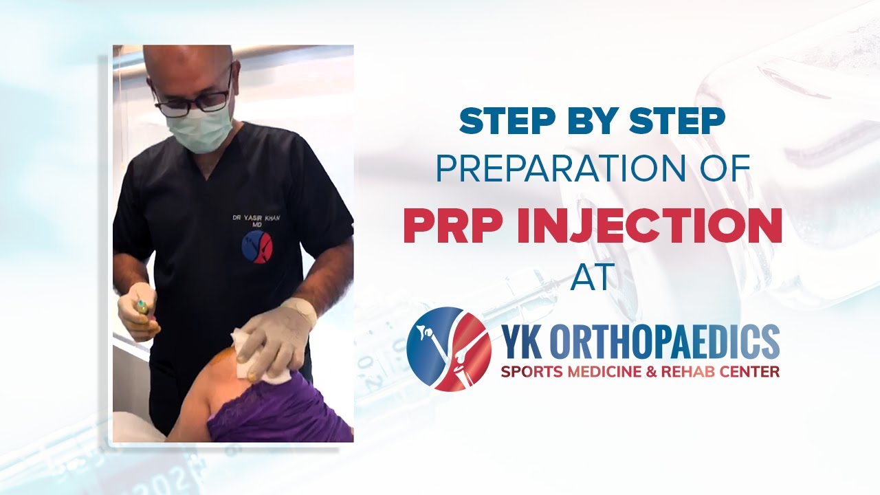 Preparation of PRP Injection at YK Orthopaedics (Step by Step) by Dr ...