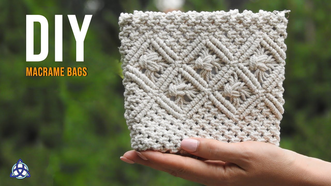 Top 5 Macrame Bag Tutorials - YouTube