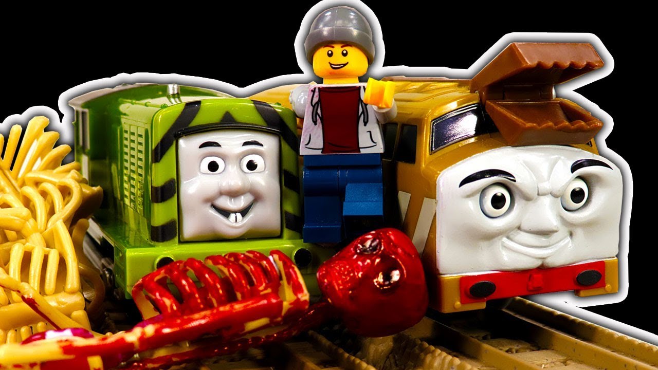 Thomas TrackMaster Classic Halloween Boneyard Railway & Cheap Custom ...