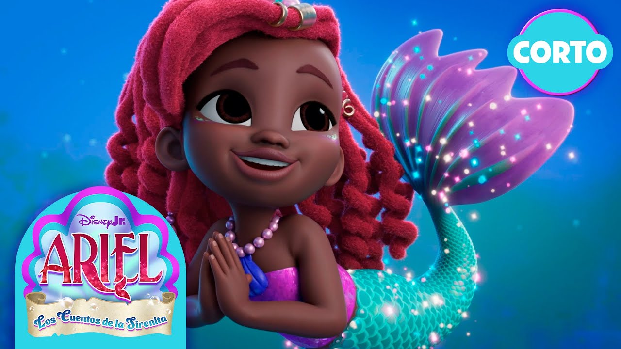 Disney Jr. Ariel | Los Cuentos de la Sirenita | La cola de Ariel - YouTube